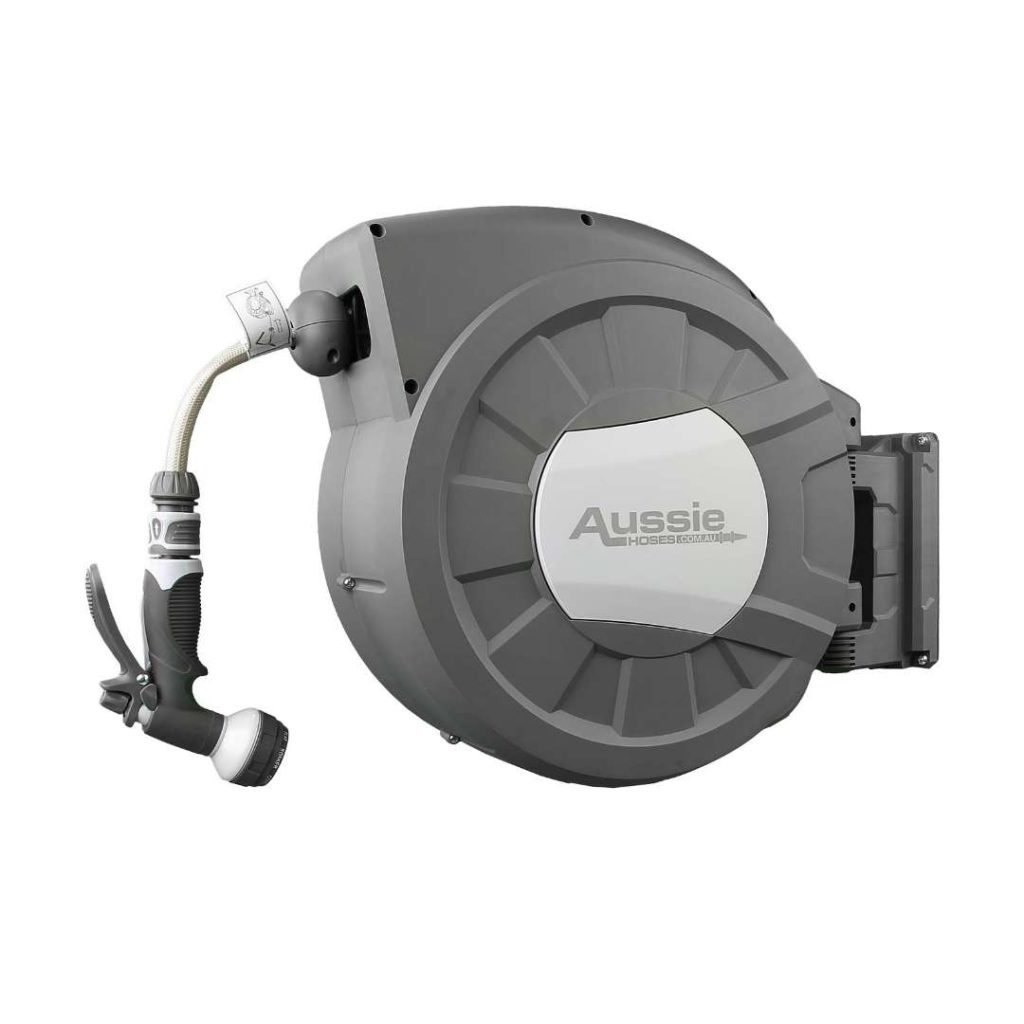 30M Auto Retract Garden Hose Reel | Aussie Hoses